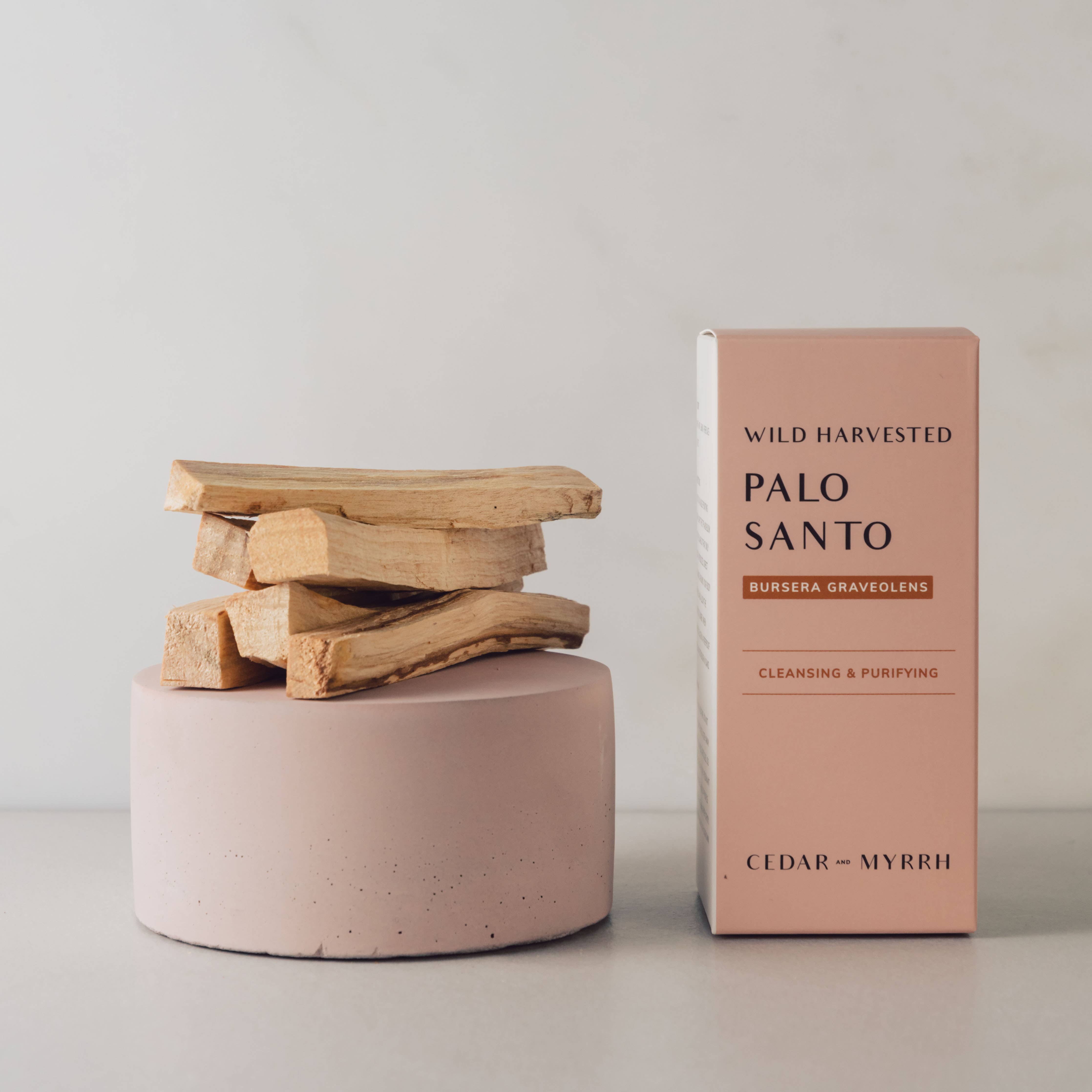 Cedar and Myrrh - [Burning Ritual] Palo Santo Sticks From Peru – Field Trip